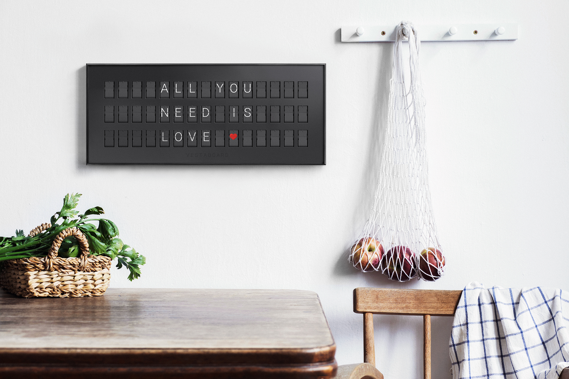 Vestaboard Note - Set the tempo for the ones you love